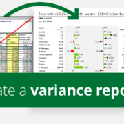 Variance Analysis: Top 3 Ways to Report it in Excel