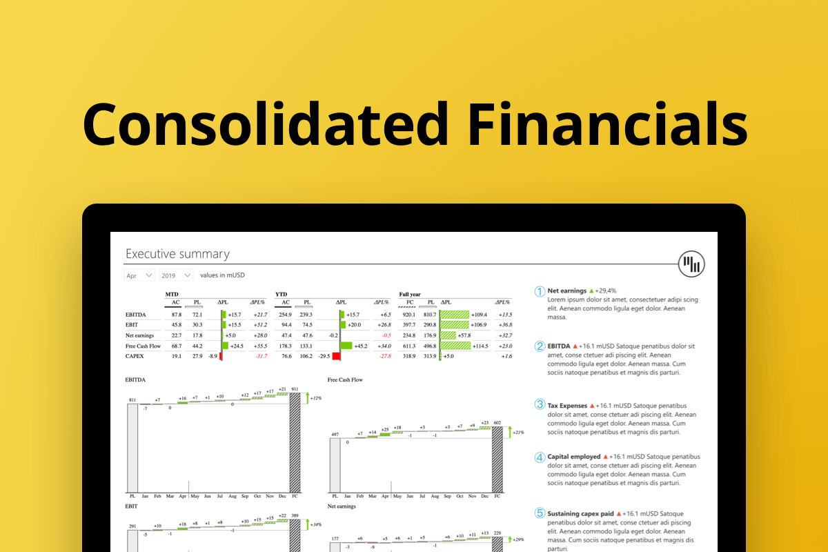 Report Template Gallery (Excel & Power BI) | Zebra BI