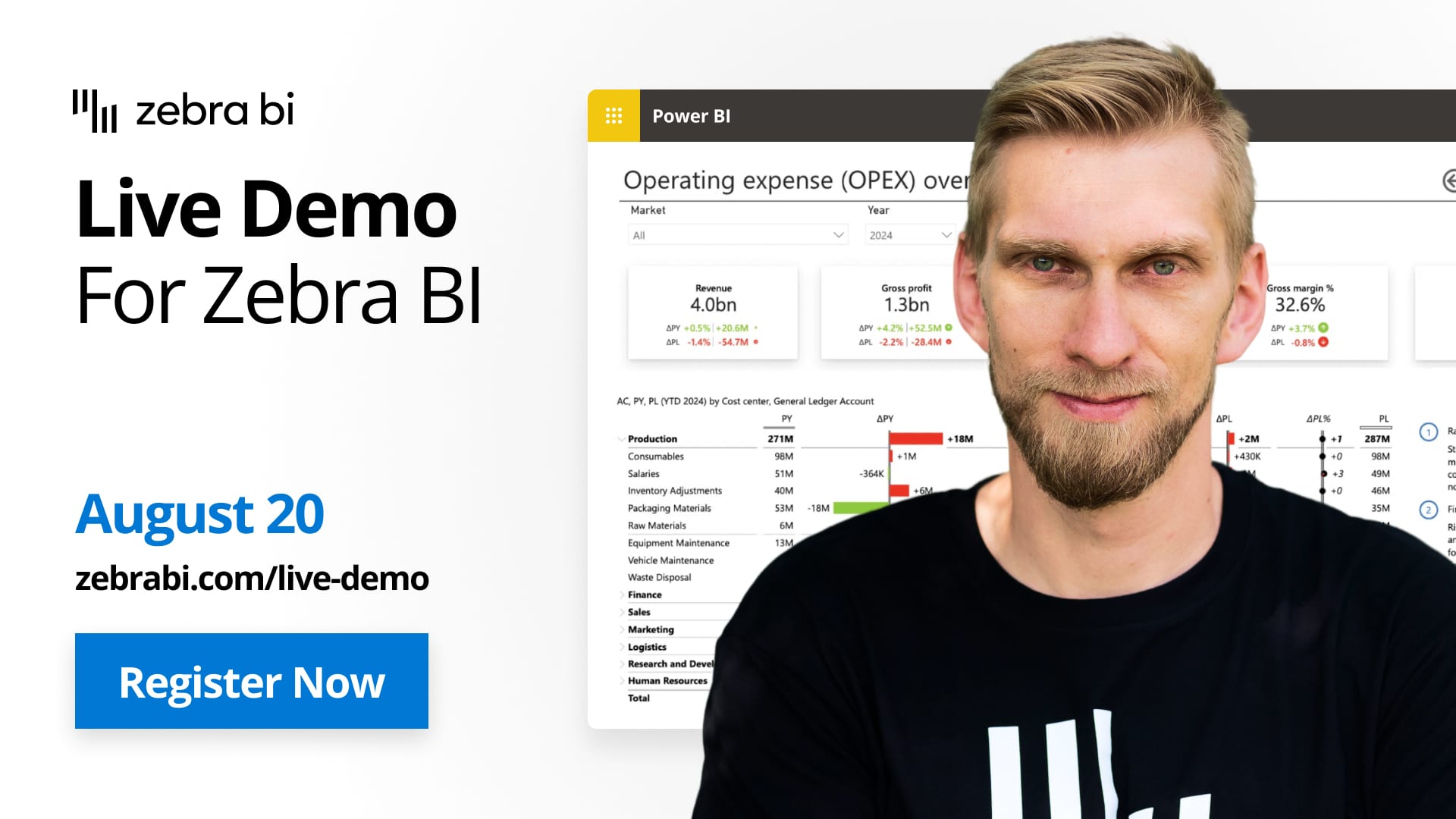 Zebra BI Live Product Demo