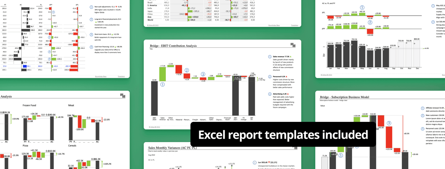 Excel Report Templates: Build Better Reports Faster