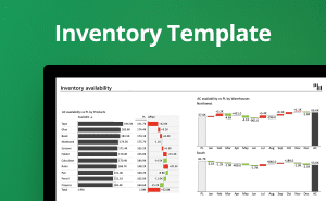 Income statement with a bridge chart free template | Zebra BI