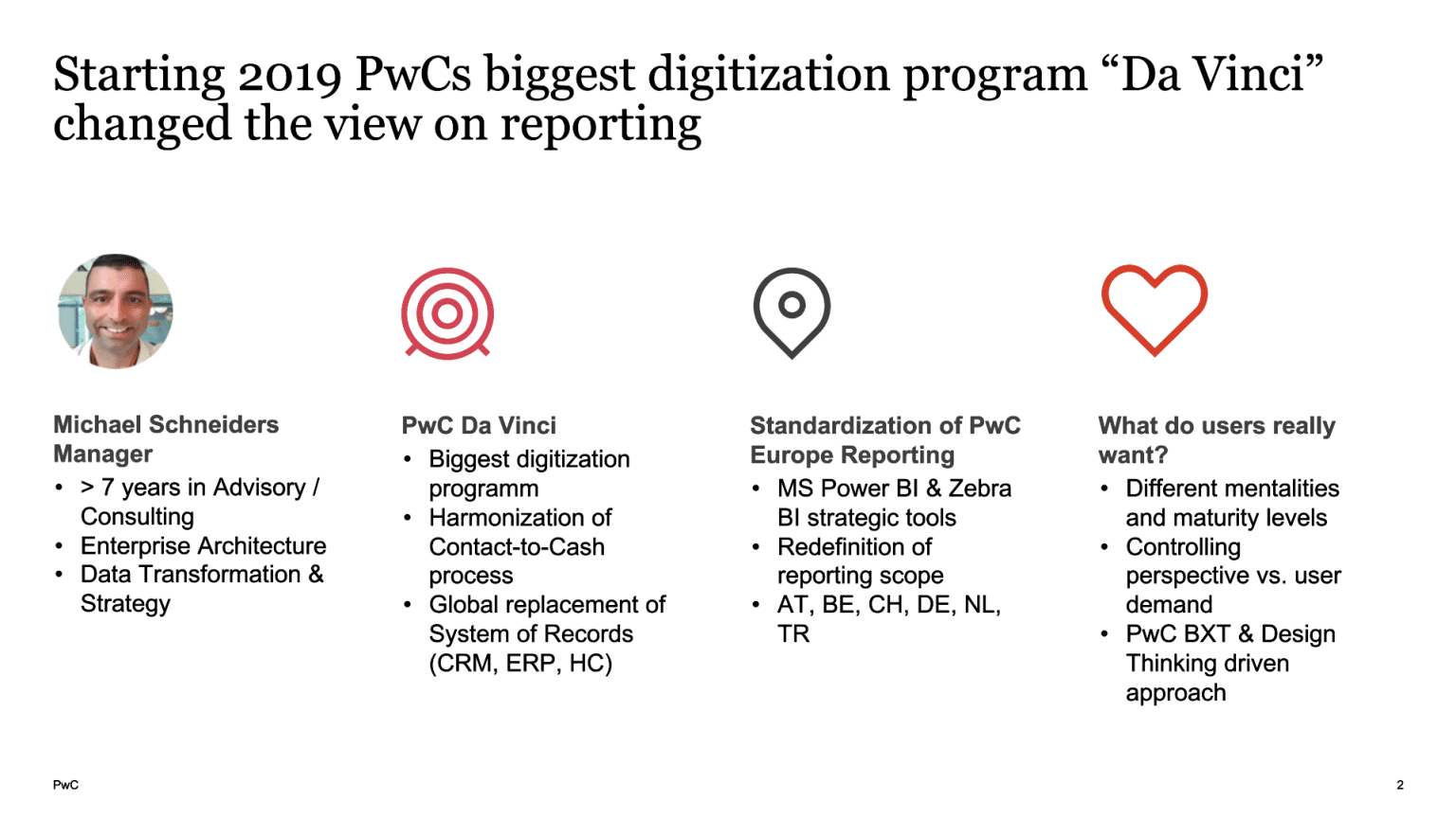 How PwC used Zebra BI & Power BI for actionable reports