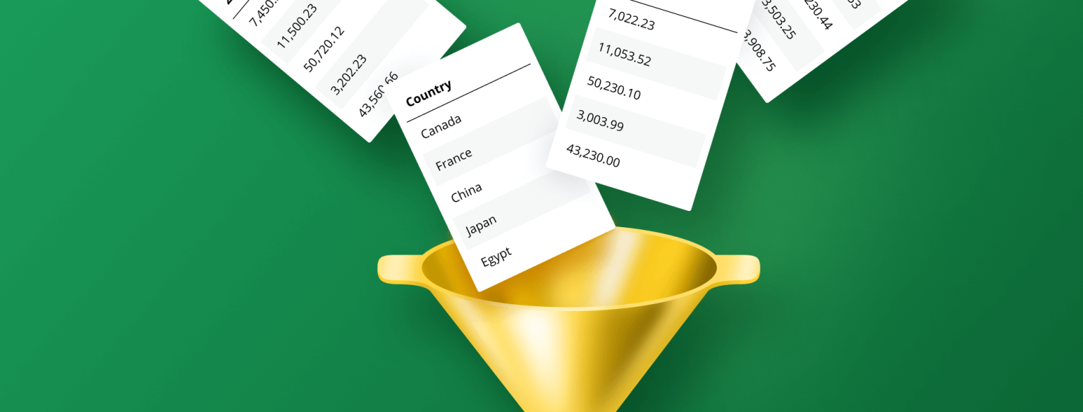 How to Filter Multiple Columns in Excel - Zebra BI