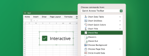 How to Insert Checkbox in Excel Without Developer Tab - Zebra BI