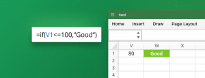 How to Do Less Than or Equal to Function in Excel - Zebra BI