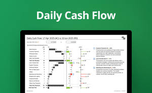Income statement with a bridge chart free template | Zebra BI